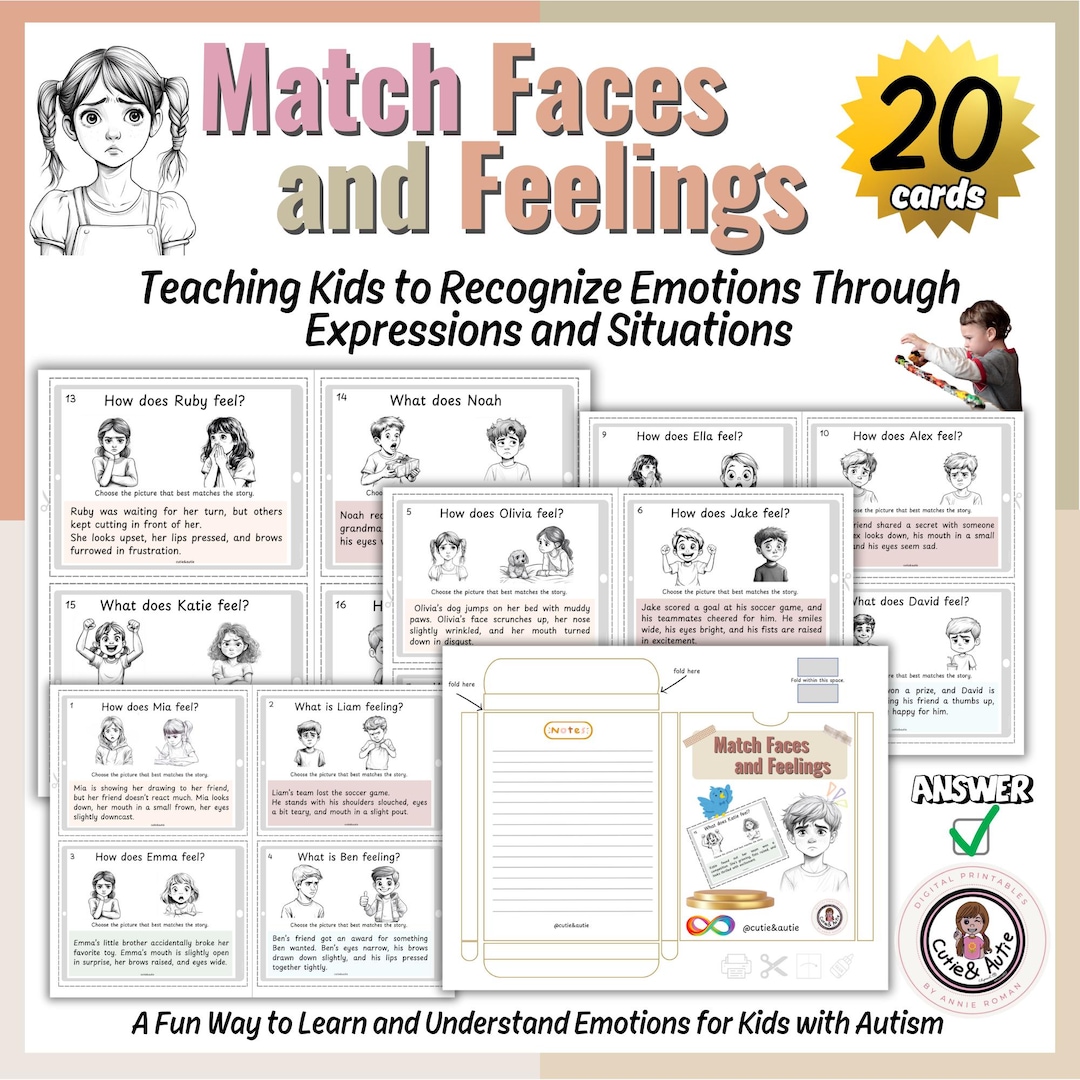 Match Faces and Feelings: Recognize Emotions Through Expressions and ...