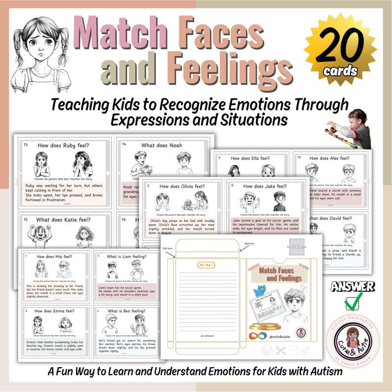 Match Faces and Feelings: Recognize Emotions Through Expressions and ...