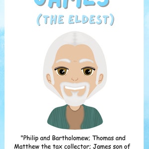 12 Apostles and Jesus - Bible Verse Cards 3.8 X 5.2 & Posters 8.5 X 11 ...
