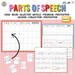 Grammar Quest: Sorting and Classifying Parts of Speech Game - 2 & 3 ...