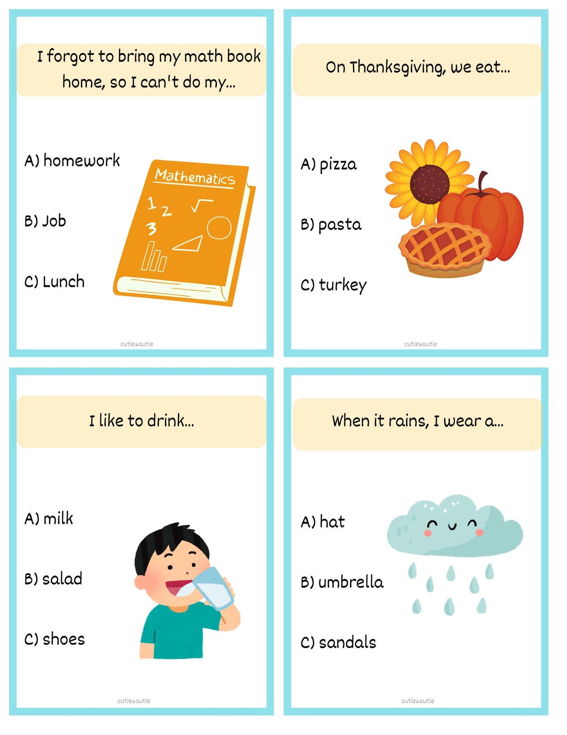 Listen and Complete: Context Clues Auditory Processing for Autism ...