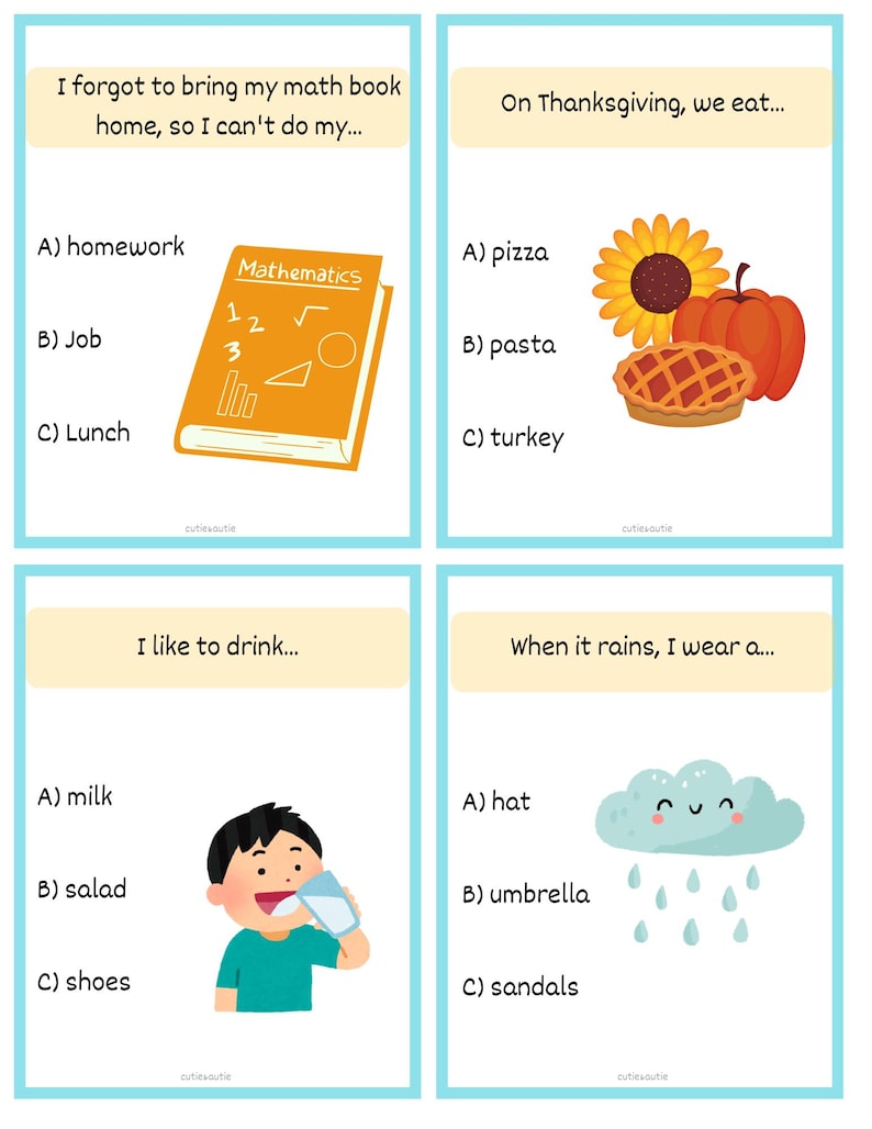 Listen and Complete: Context Clues Auditory Processing for Autism ...
