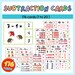 Memory Math Subtraction 170 Cards ( 1 to 20 ) Kindergarten and First ...