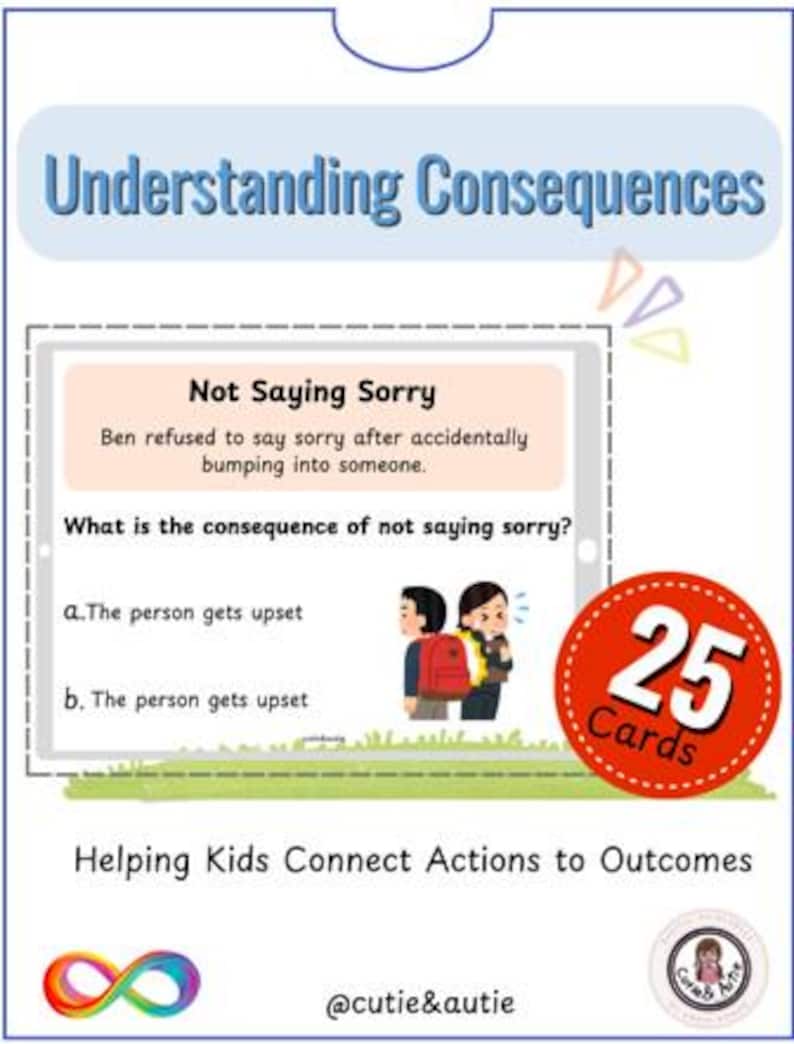 Understanding Consequences:helping Kids Connect Actions to Outcomes ...