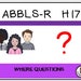 WH Questions ABBLS-R H17 Intraverbal Task Card + Data Sheet 54 Options ...