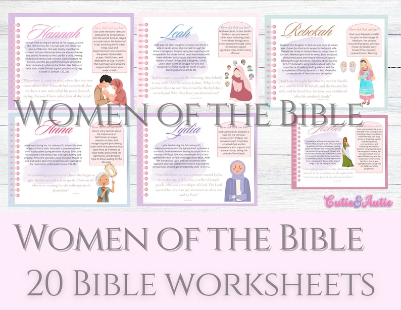 Women of the Bible: Inspiring Stories and Reflections - Etsy
