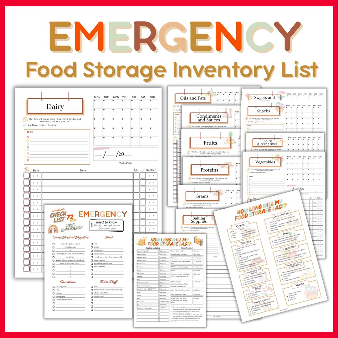Be Ready: the Essential Food Storage Planner/emergency Preparedness ...