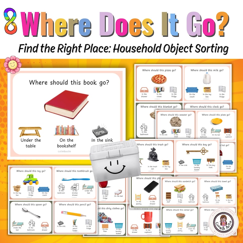 Where Does It Go? Household Object Sorting for Children With Autism 32 ...