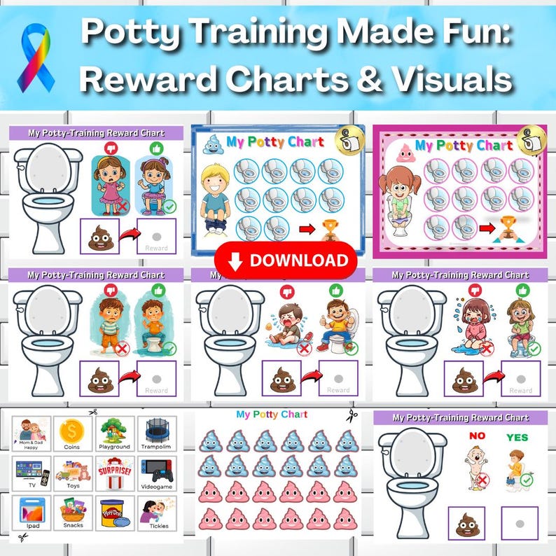 Toilet Triumph Bundle: Fun Resources for Potty Training Success ...