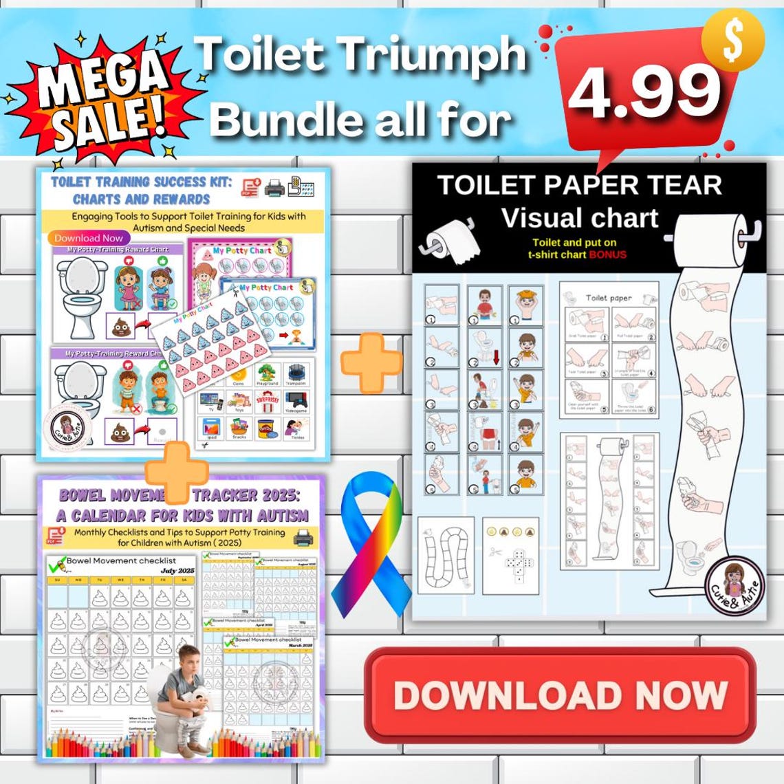 Toilet Triumph Bundle: Fun Resources for Potty Training Success ...