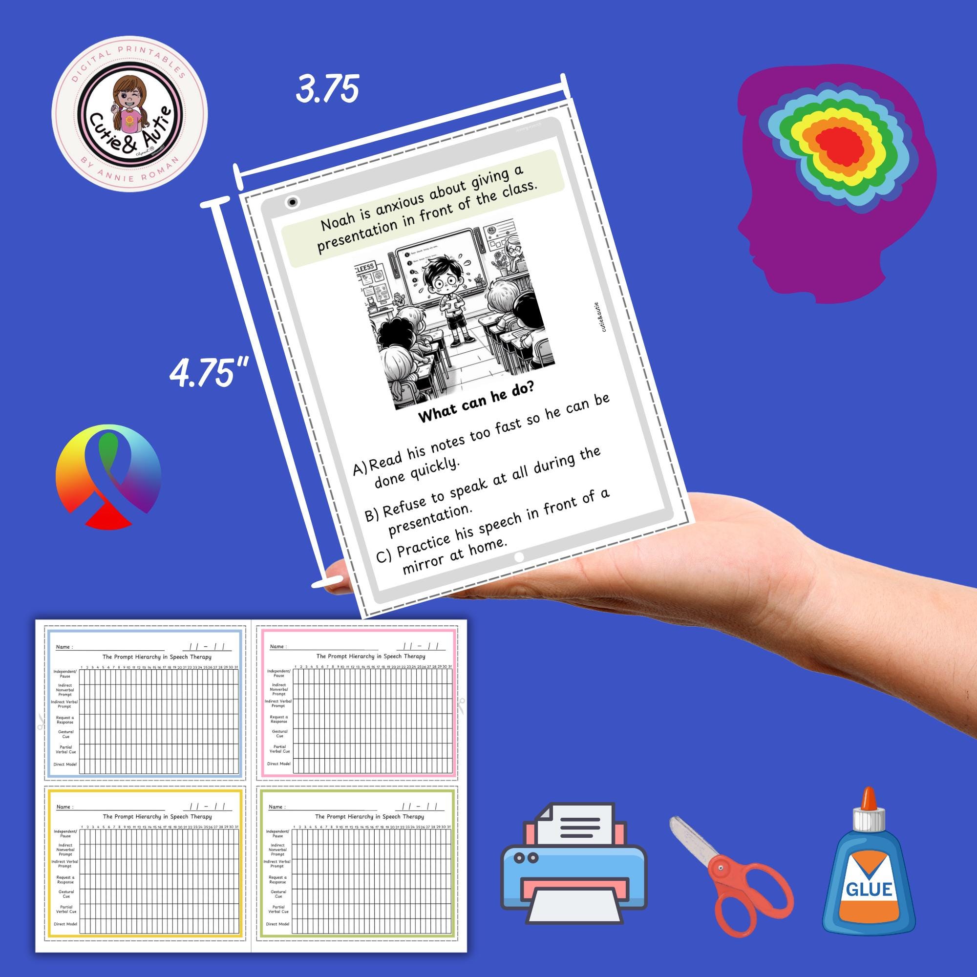 Worry Cards for Kids With Autism Worry Management Cards for Kids 28 ...