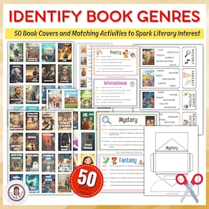 50 Book Covers and Matching Activities to Spark Literary Interest-10 ...