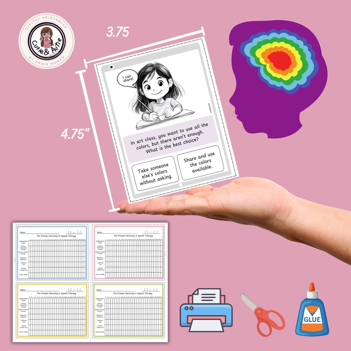 Social Skills : Building Self-control ( What to Do) 28 Visual Autism ...