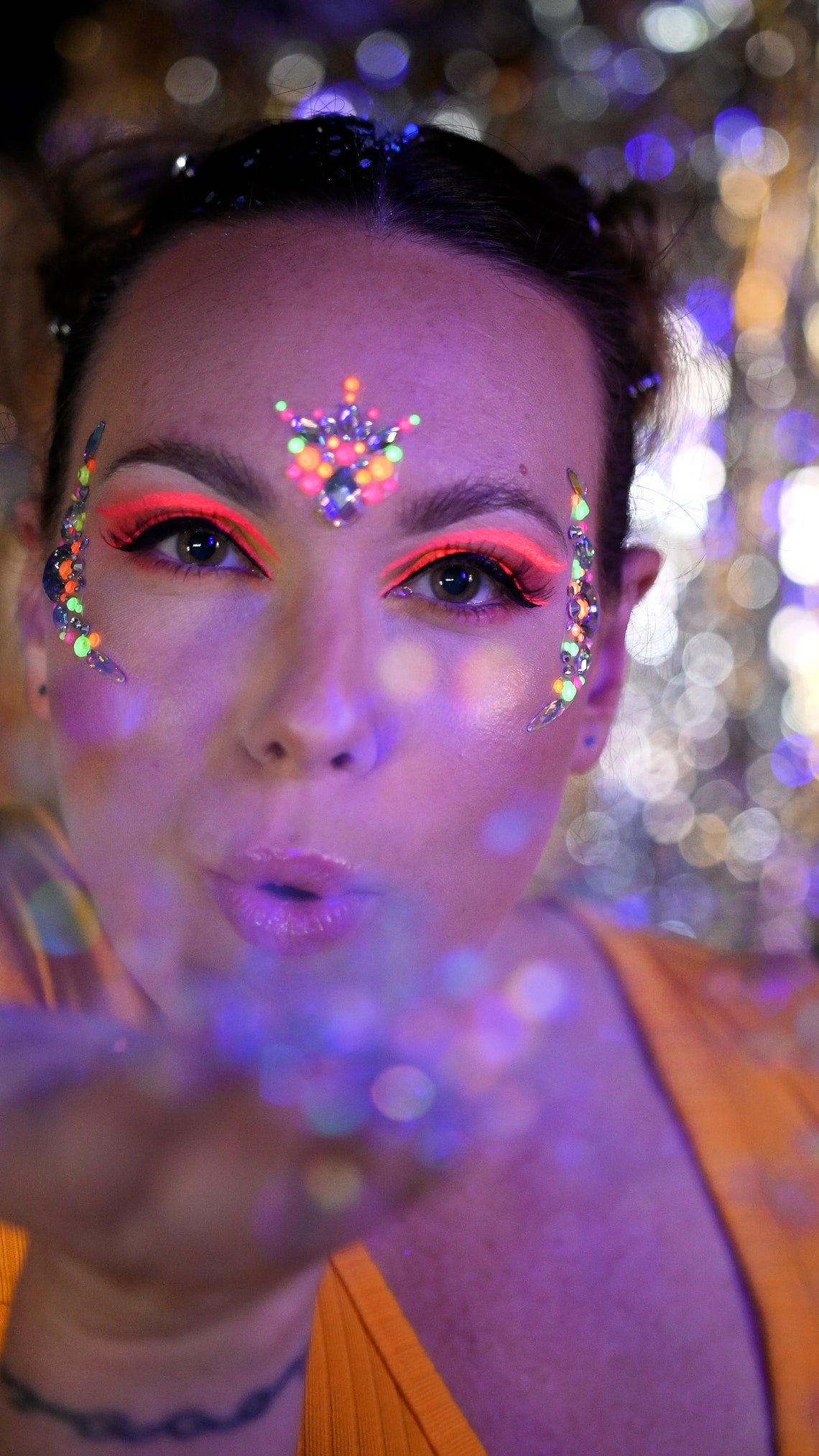 Jesse, Complete Set - Neon Demon- Face Jewels, Festival Face ...