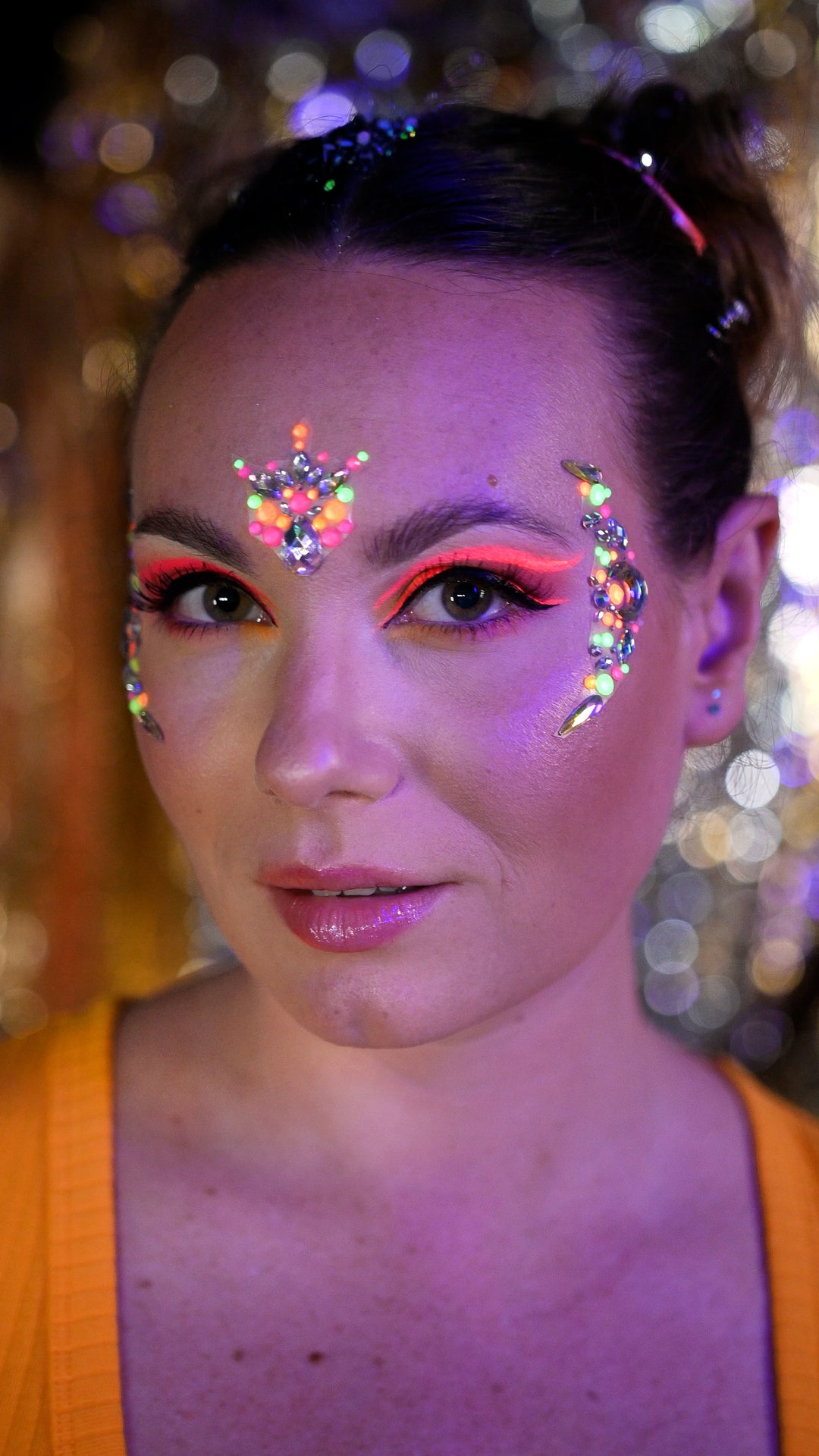 Jesse, Complete Set - Neon Demon- Face Jewels, Festival Face ...