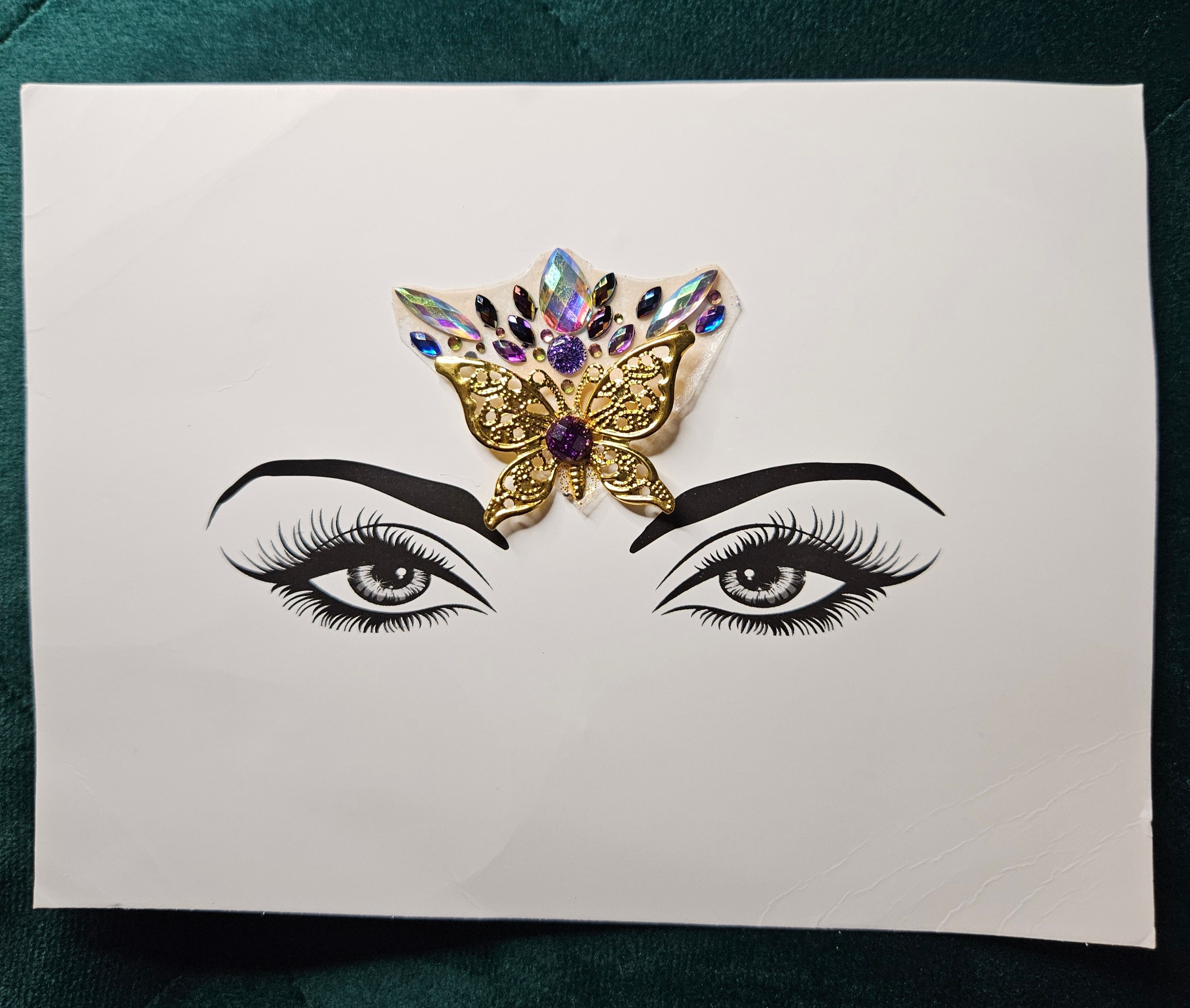 Lily, Forehead - Fairytopia - Face Jewels, Festival Face, Rhinestones ...
