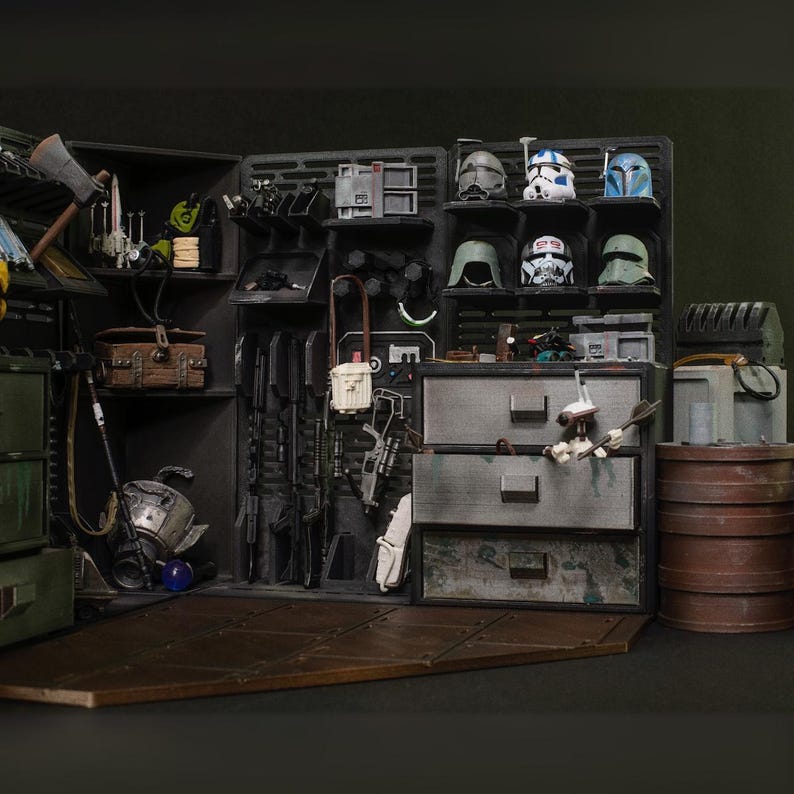 STORAGE ROOM ARMORY - Unique Modular Storage Room Armory Display ...