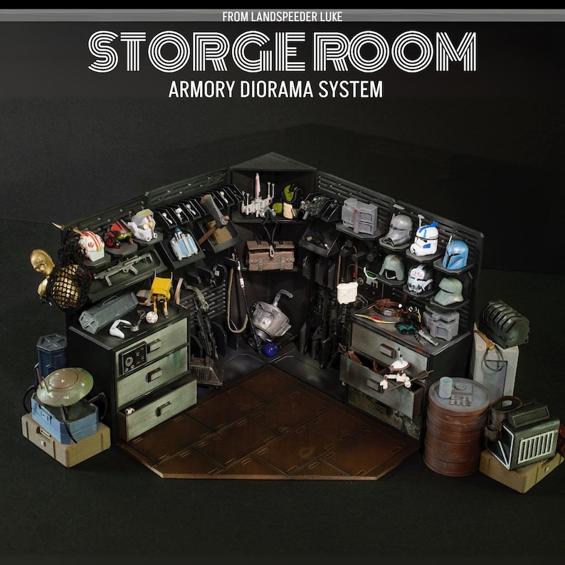 STORAGE ROOM ARMORY - Unique Modular Storage Room Armory Display ...