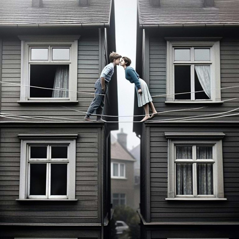 Tightrope Series: A Restrained Kiss. Safely Tethered, a Teenage Boy and ...