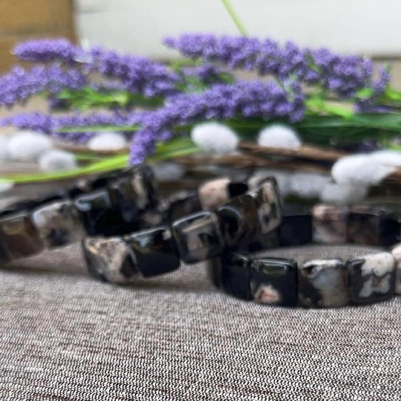 Black Sakura Agate - Etsy UK
