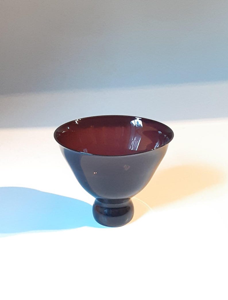 Tea Bowl Handblown Glass - Etsy