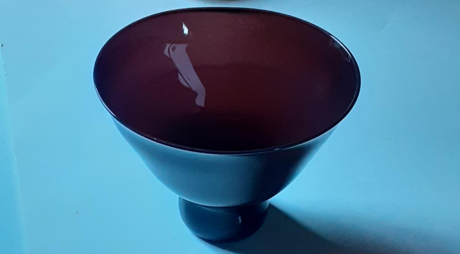 Tea Bowl Handblown Glass - Etsy