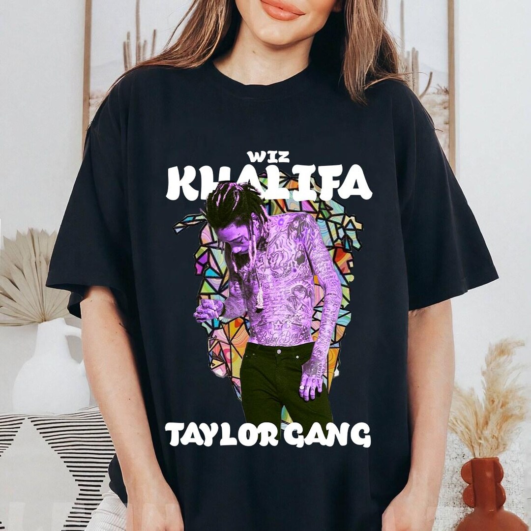Wiz Khalifa T Shirt, Taylor Gang Shirt, Rap Hip Hop Music Merch Shirt ...