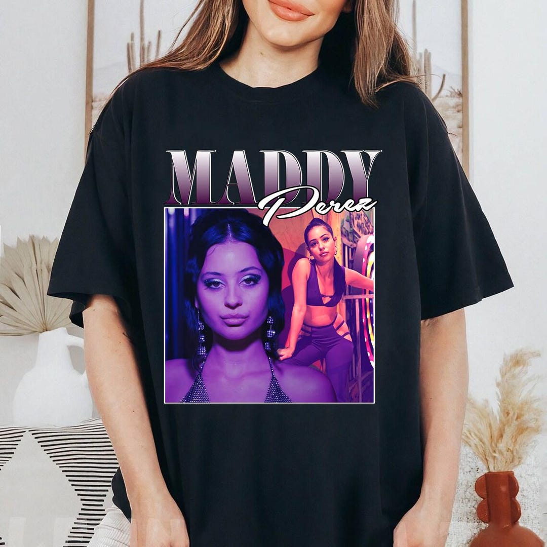 Maddy Perez Vintage Shirt | Maddy Perez Homage Tshirt | Maddy Perez Fan ...