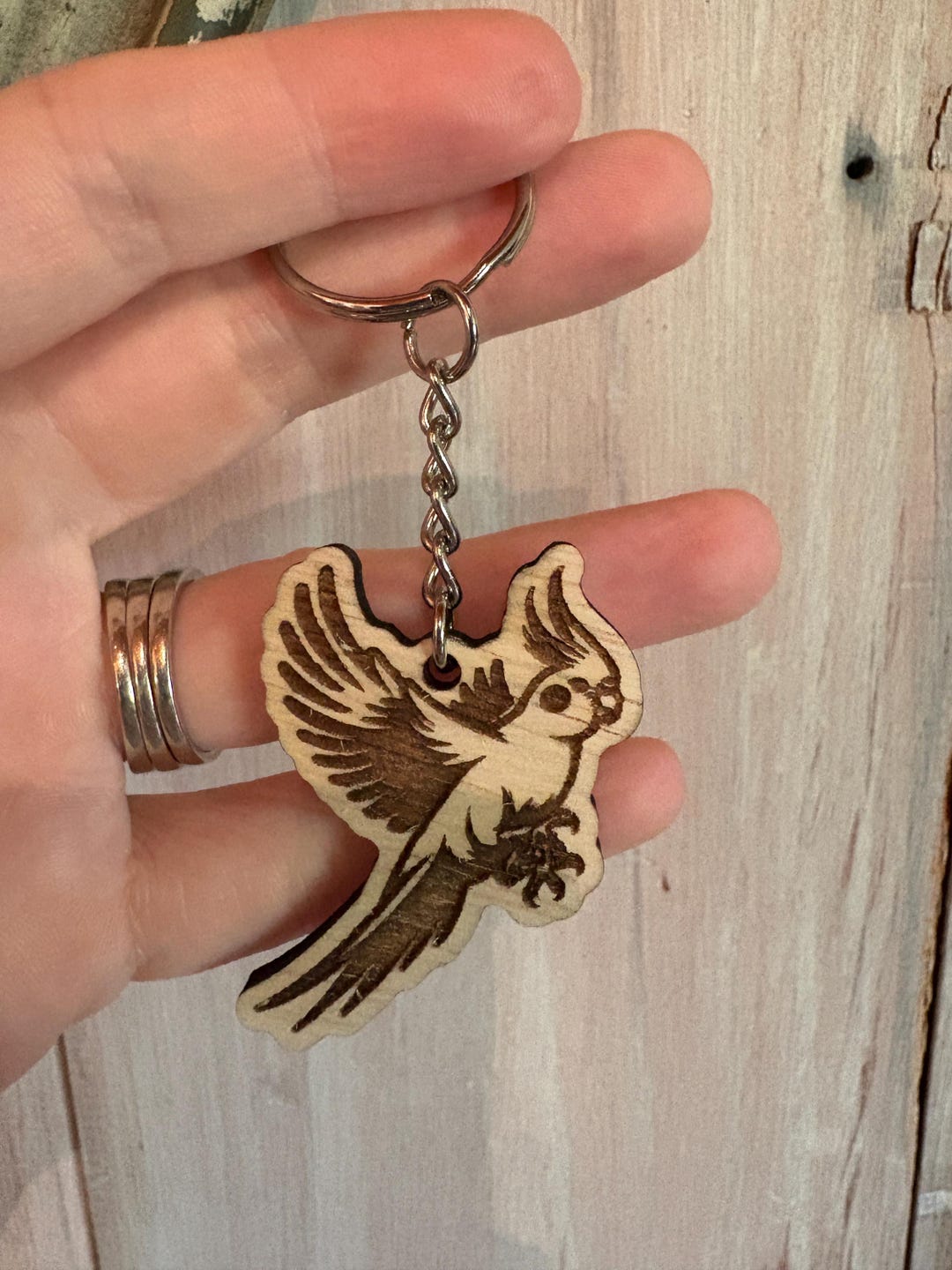 Cockatiel | Bird Keychain - Etsy