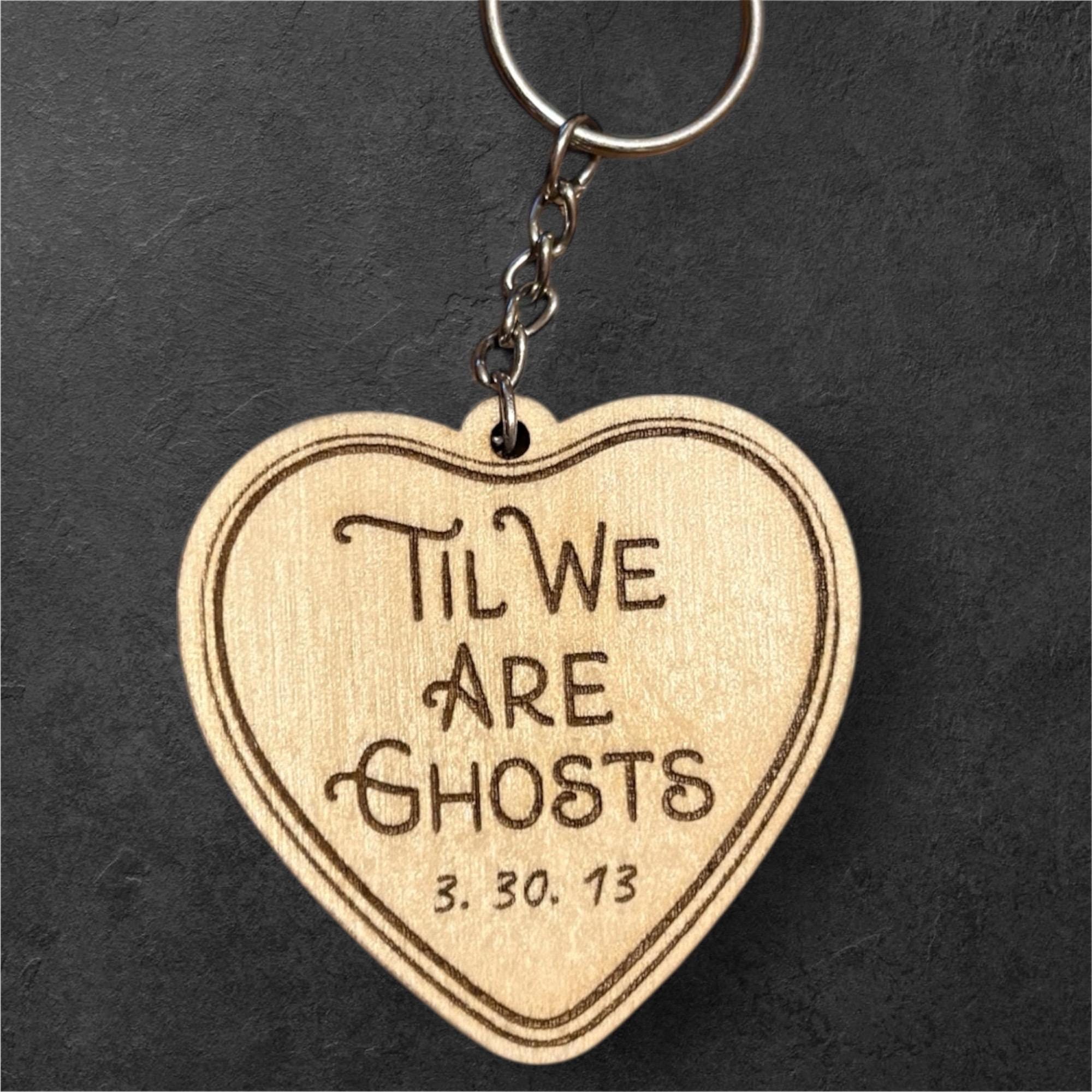 Couples Keychain Till We're Ghosts Keychain Gift Matching Keychains For ...