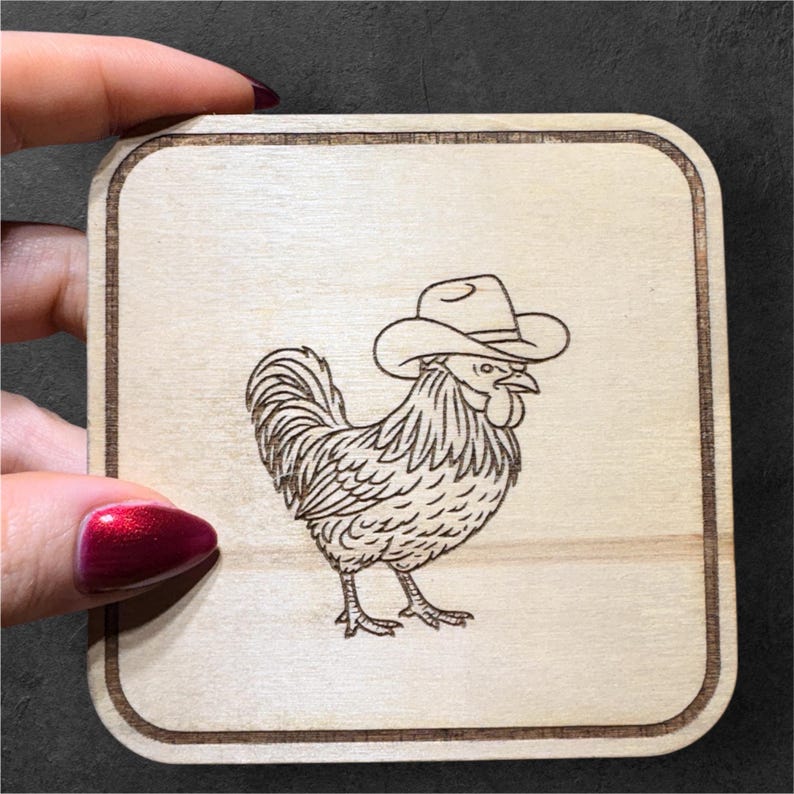 ARC Raiders Coaster Set| Video Game Coasters| Scrappy Rooster - Etsy