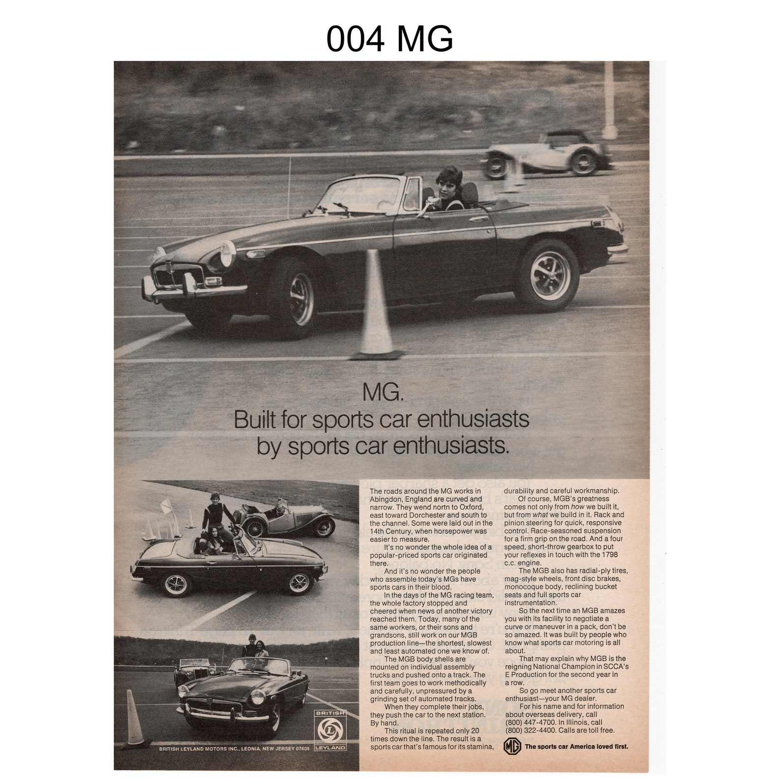 1970s British Leyland Ads | Vintage Magazine Ad | MGB, Triumph, Austin ...