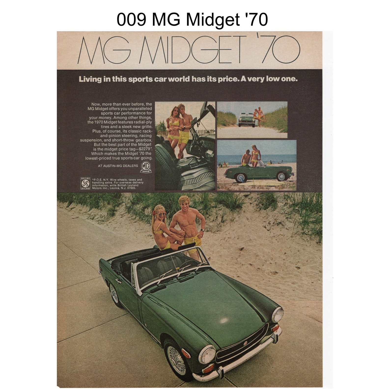 1970s British Leyland Ads | Vintage Magazine Ad | MGB, Triumph, Austin ...