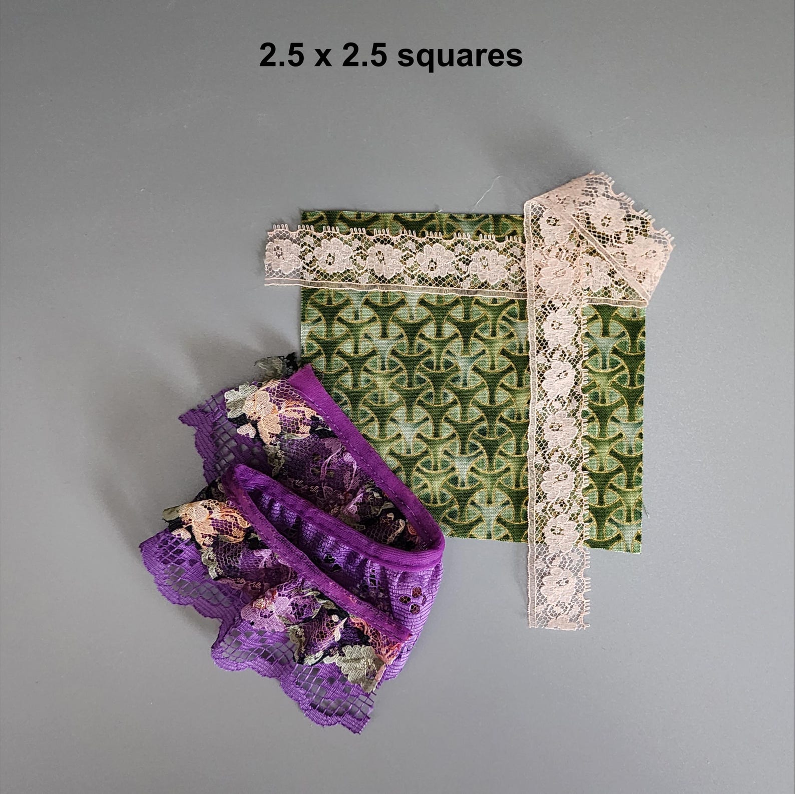 Timeless Florals Fabric & Trim Collection | Kit for Junk Journals or ...