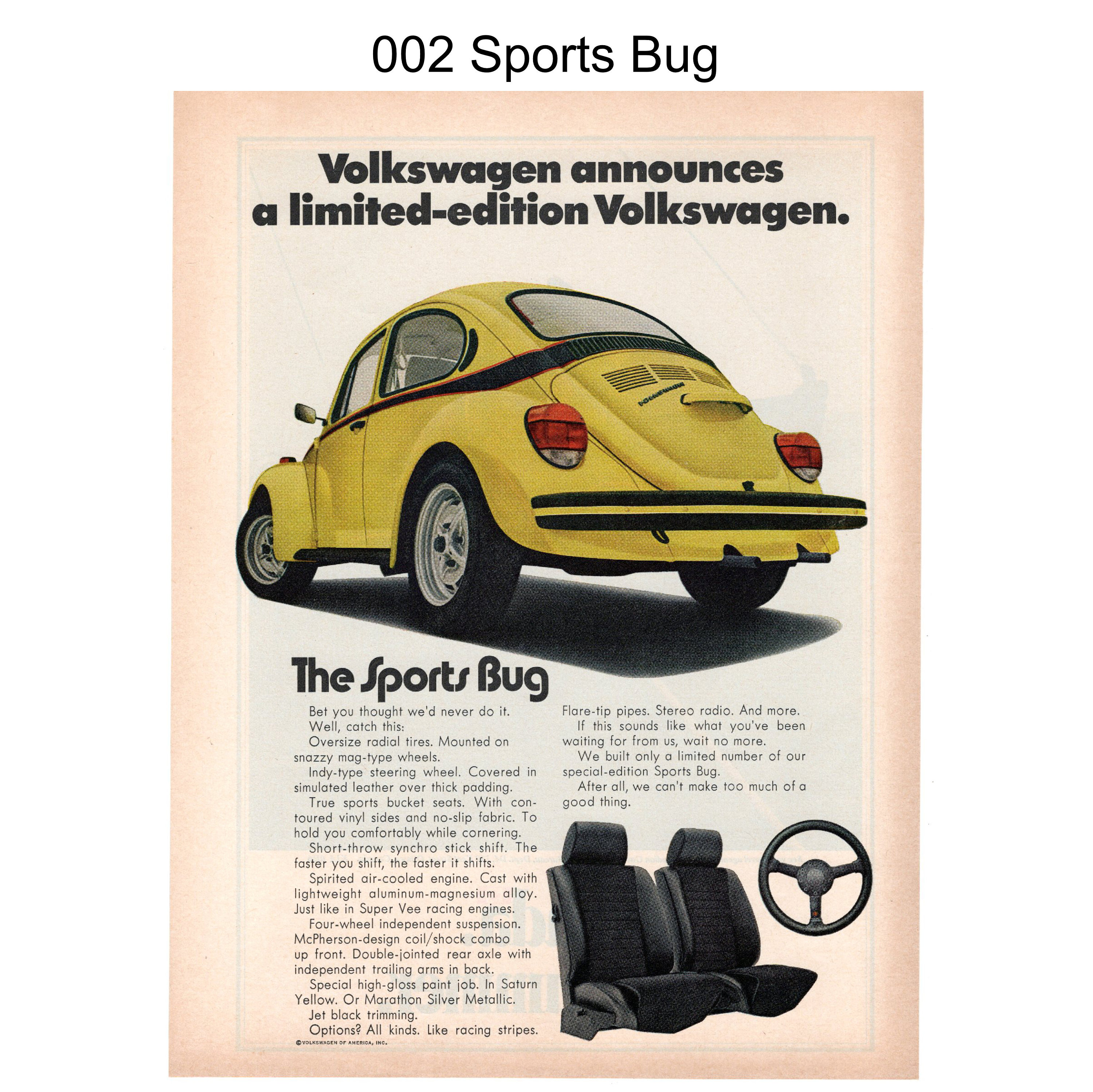 1970s Volkswagen Beetle Ads | Vintage Magazine Ads | Classic Car, Retro ...
