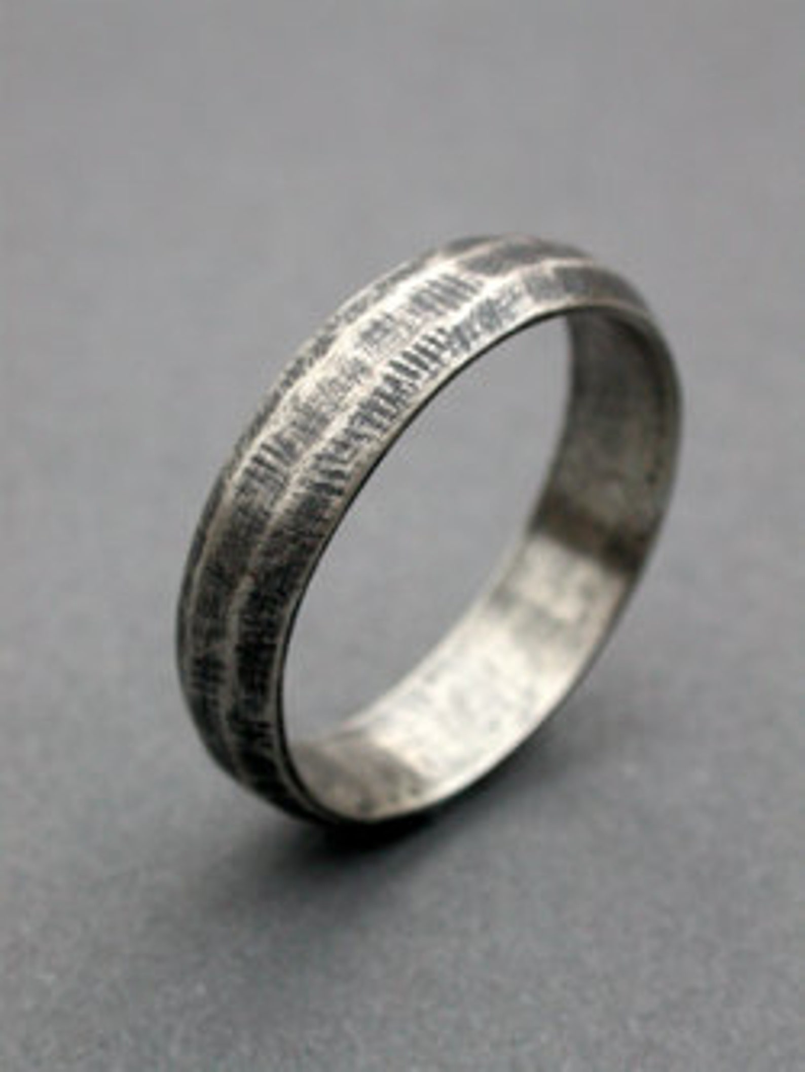 Mens Wedding Band Simple Modern Eclectic Wedding Band Engagement Ring ...