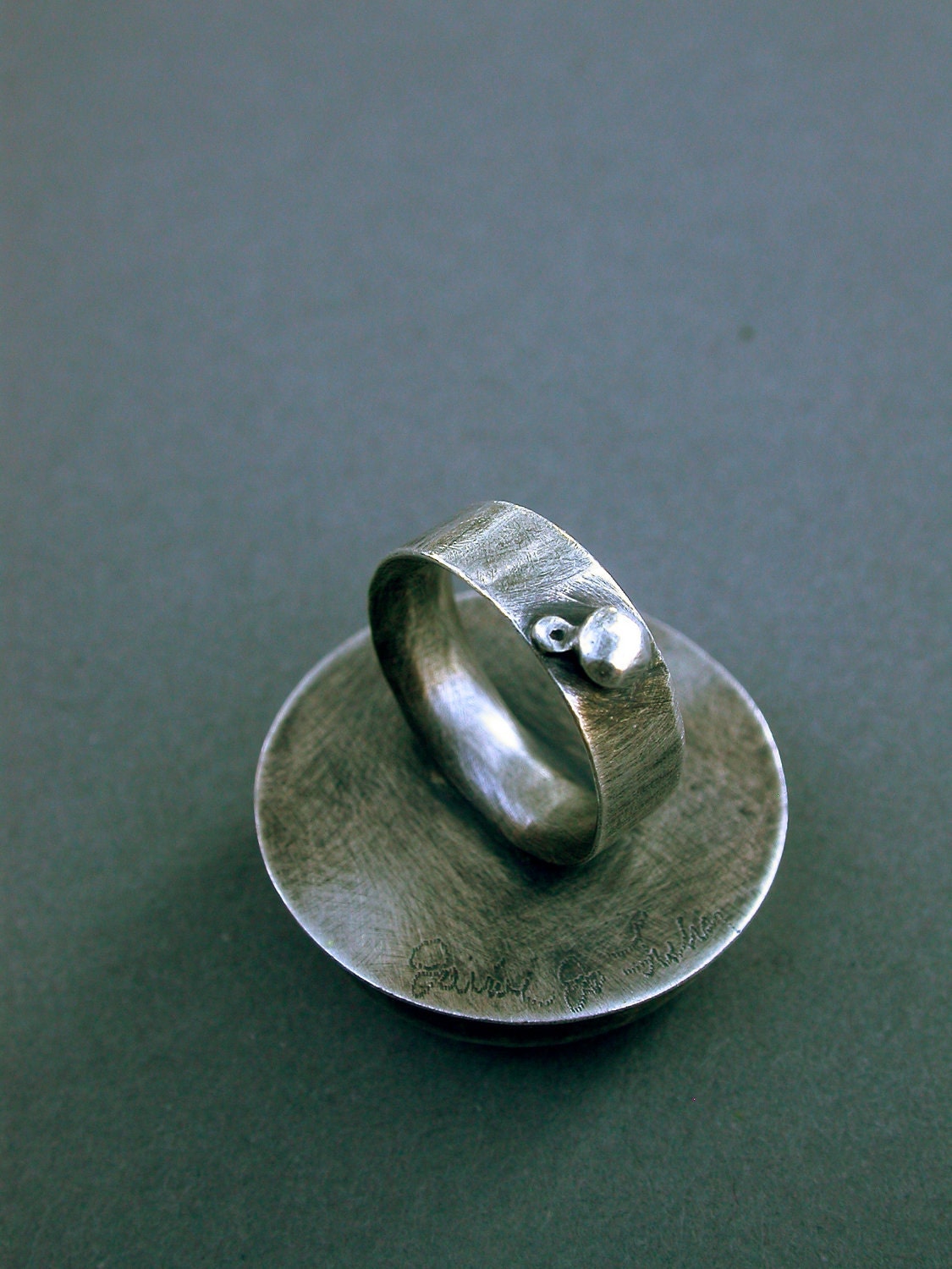 Hot Red Poppy Ring Bright Electric Red Neon Cocktail Ring Modern Funky ...