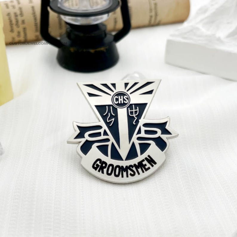 Custom Enamel Logo Pin | Personalized Business Badge Brooch - Etsy