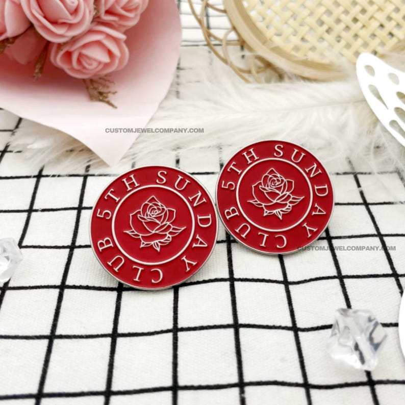 Custom Enamel Logo Pin | Personalized Business Badge Brooch - Etsy