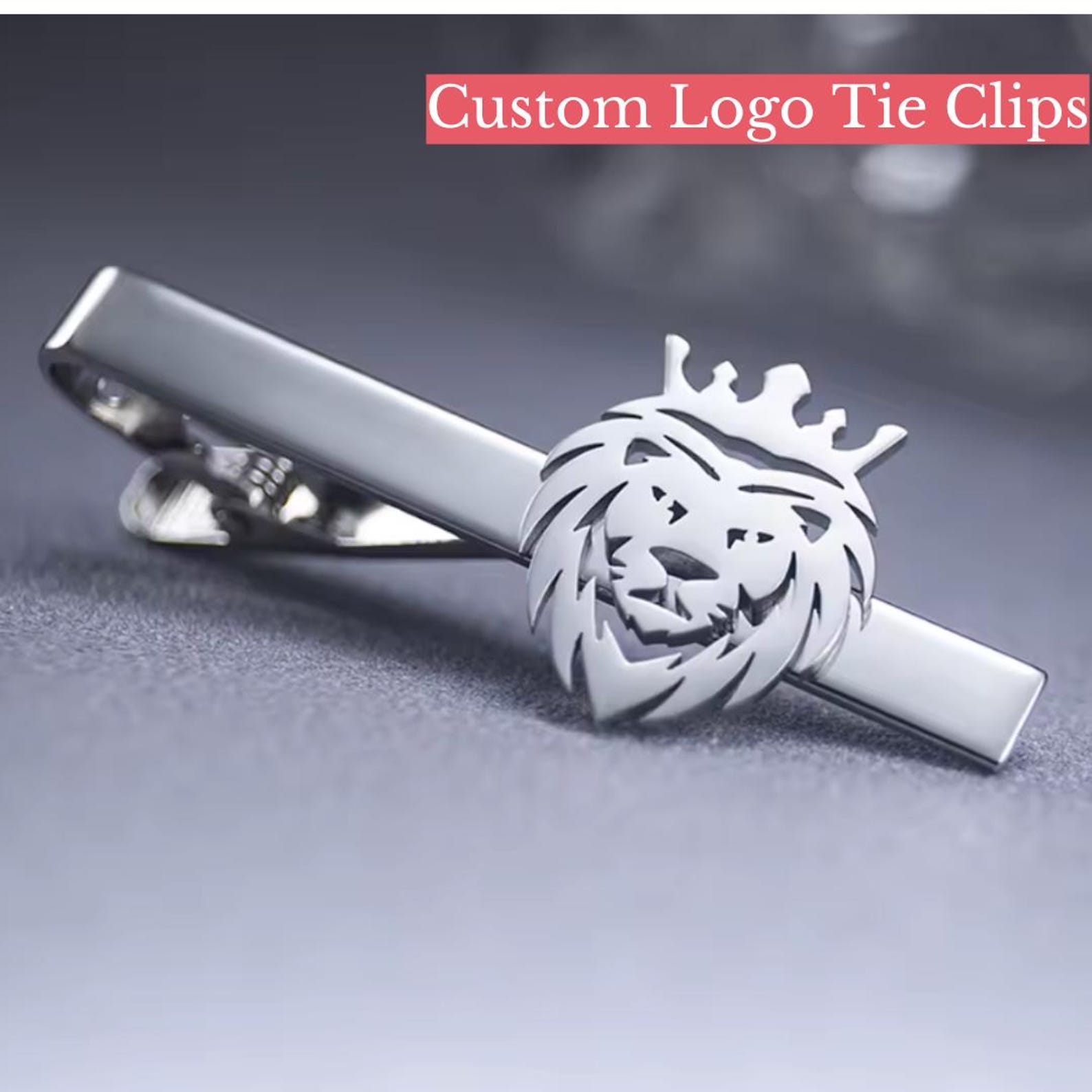 Custom Tie Pin Logo | Personalized Tie Clips Business Company Logo ...
