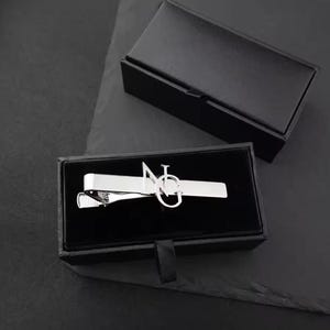Custom Engraved Tie Pins | Best Man Tie Clip，custom Initial Tie Clips ...