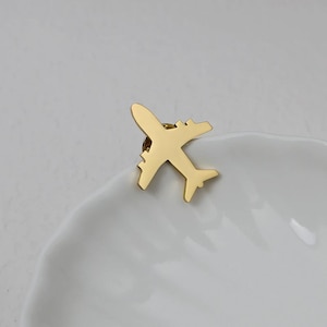 Airplane Brooch Pin, Lapel Pin for Pilot Airline Staff Cabin Crew, Gift ...