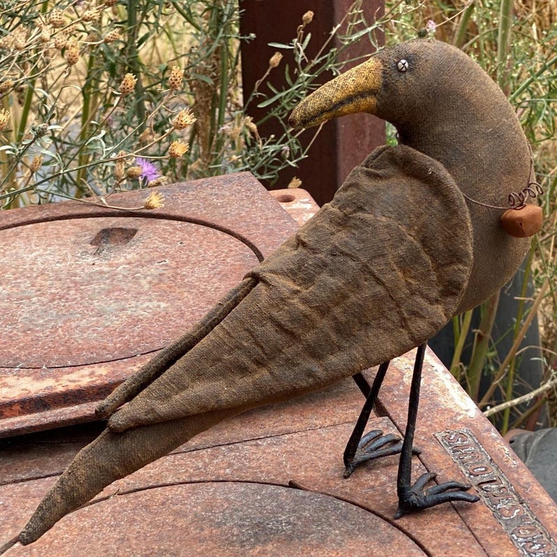 Primitive Crows - Etsy
