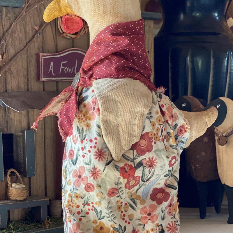 Primitive Chickens - Etsy