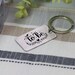 To Be, Stainless Steel Keychain, Wedding Gift, Wedding Favor ...