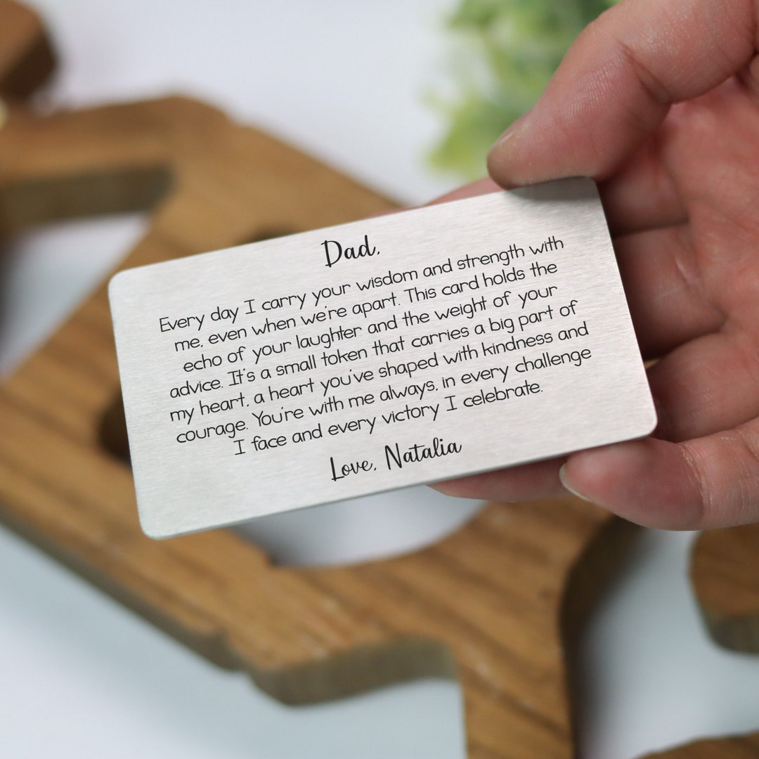 Dad's Wisdom Fathers Day Card, Card for Dad, Fathers Day Gift ...