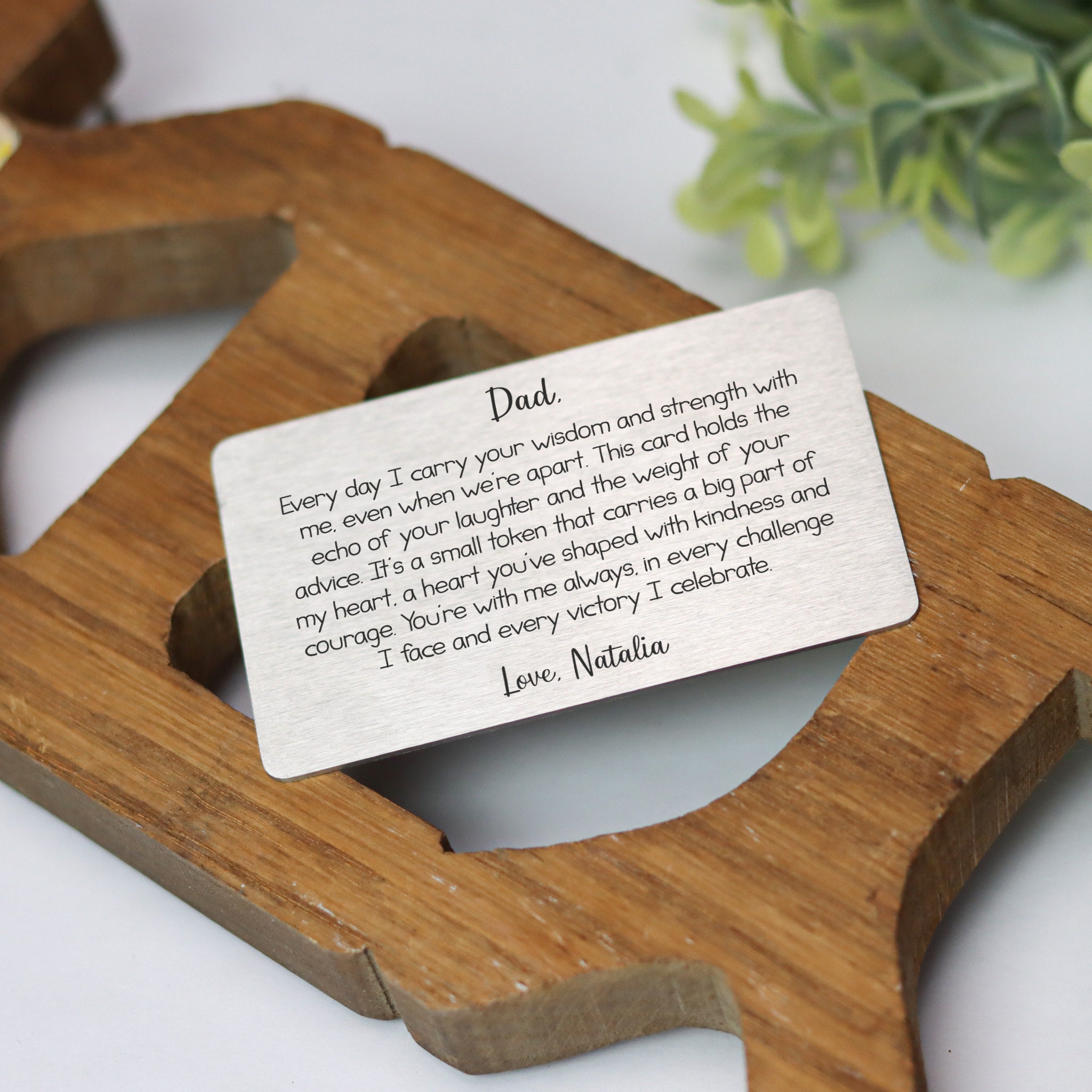 Dad's Wisdom Fathers Day Card, Card for Dad, Fathers Day Gift ...