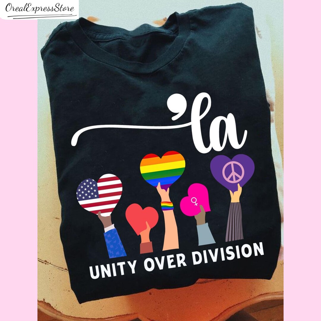 Unity Over Division, Women's Rights, Feminist Shirt, Feminism Classic ...
