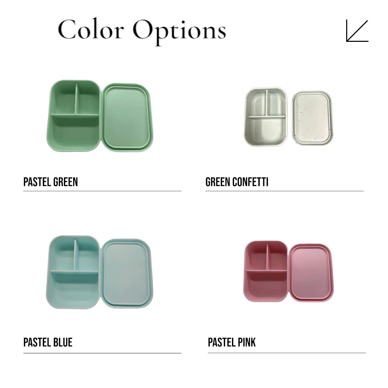 Customized 3 Compartment Bento Box, Back to School Lunch Container ...