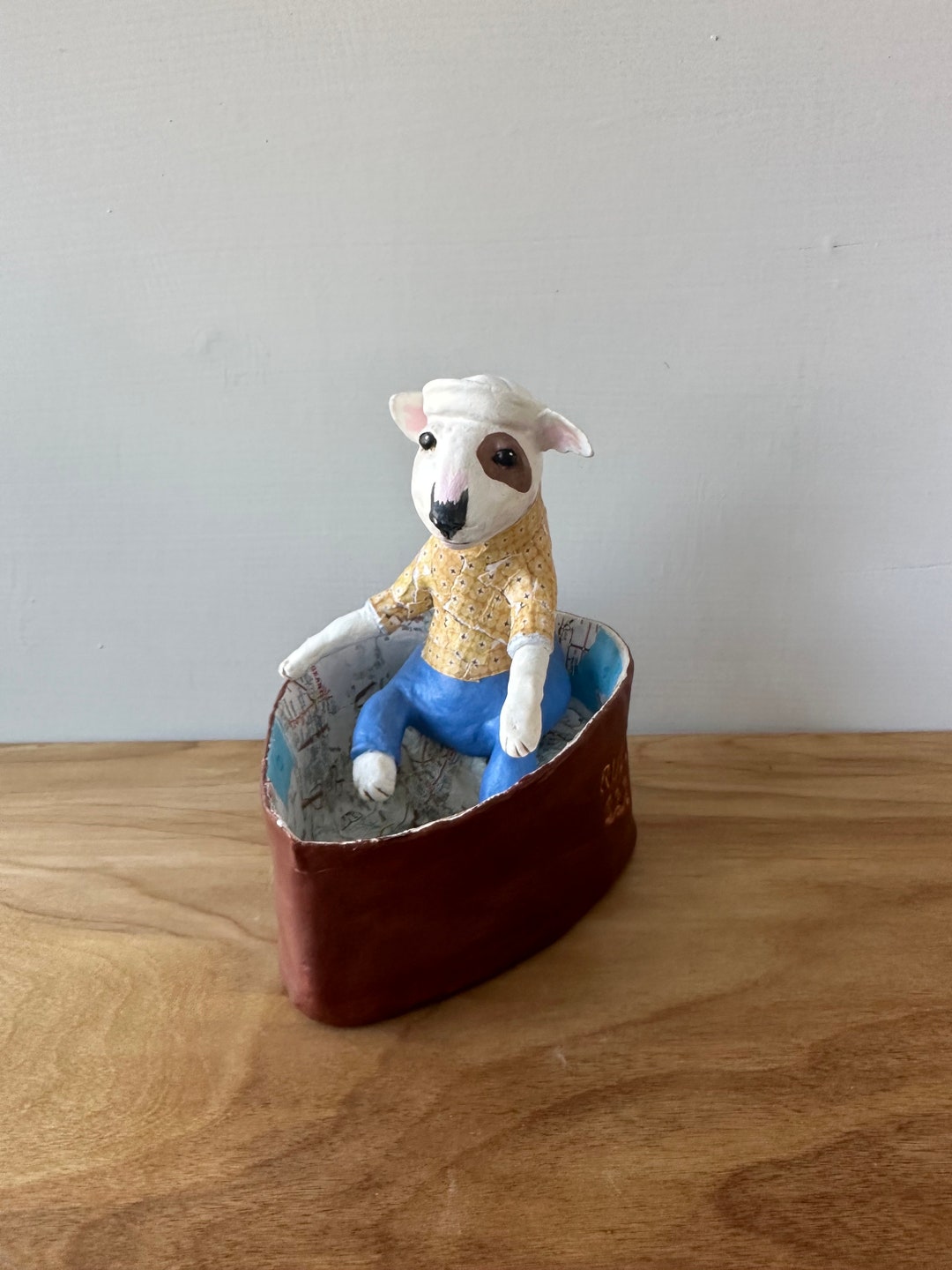 Air Dry Clay Sculpture, Handmade Sculpture, Home Decor, Whimsical Art ...